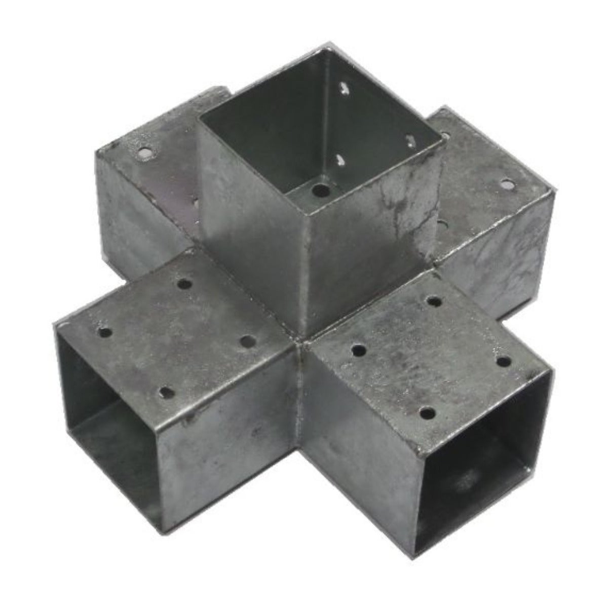 Pergola Hoekverbinding Verzinkt voor 7 x 7 cm palen kruis model